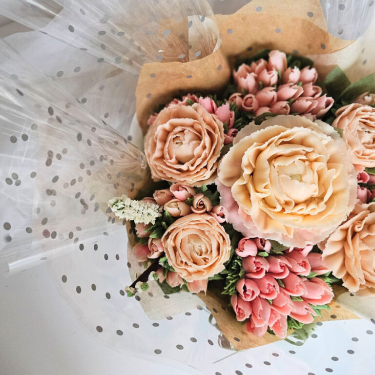 Bespoke Cake Bouquets & Boxes - Three Peonies Cake Company